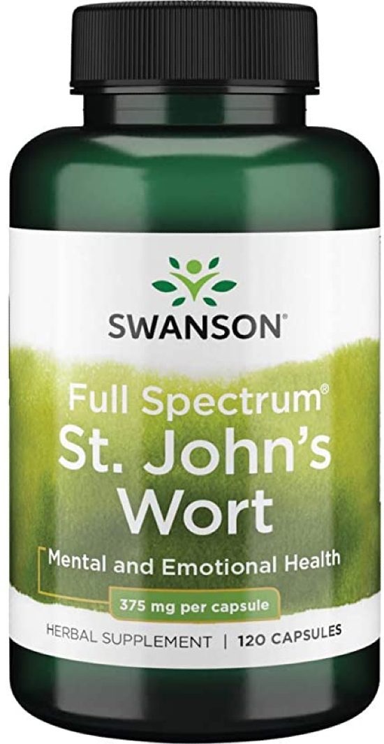 St johns wort hierba de san juan swanson 60 cap 375mg - BS Nutrition