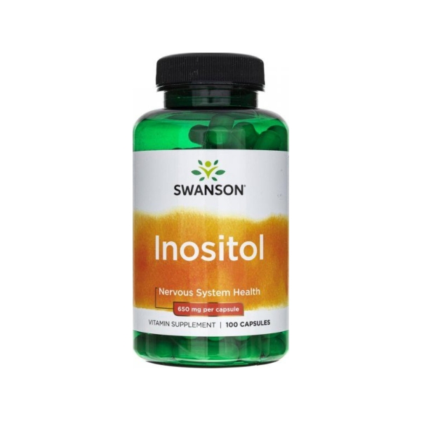 Inositol swanson 650mg 100 caps made in USA - BS Nutrition