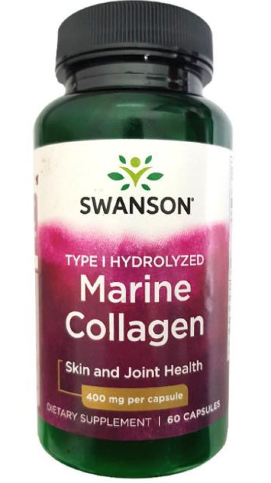 Ultra fish collagen Marine colageno de pescado 400mg 60caps - BS Nutrition