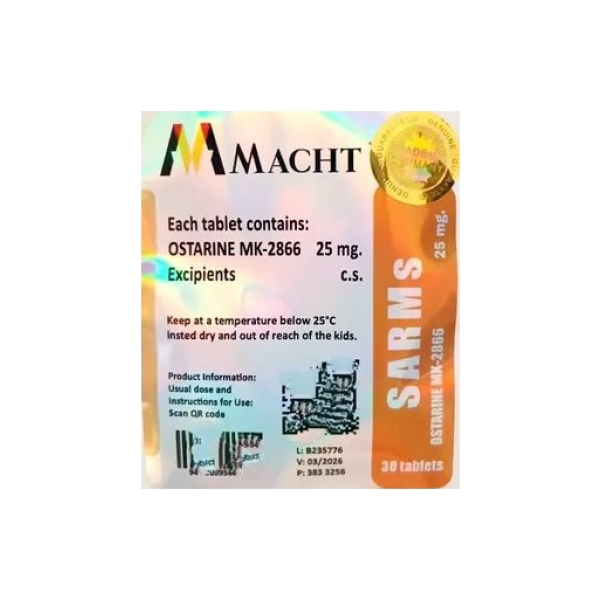 Sarms Ostarine Ostarina MK2866 30 Tabletas unidad - BS Nutrition