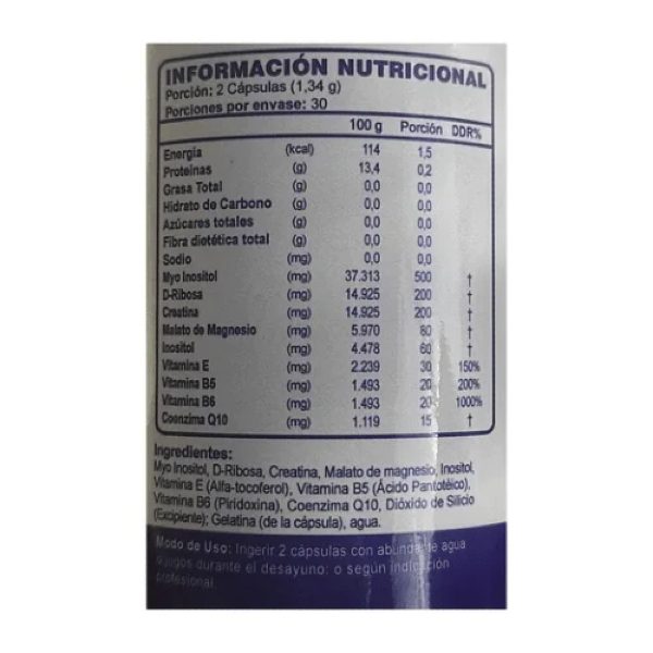 Fertimax Men Fertilidad Hombre Masculina 60 capsulas - BS Nutrition