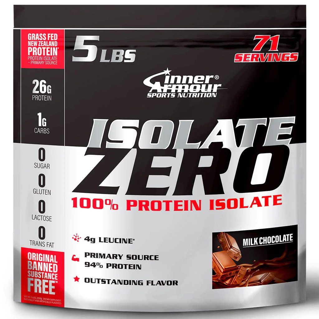 Isolate zero proteina aislada 5lbs inner armour - BS Nutrition