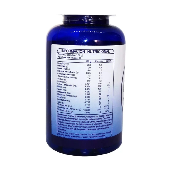 Diabet Care 60 Cápsulas Ayuda Control Glucosa - BS Nutrition