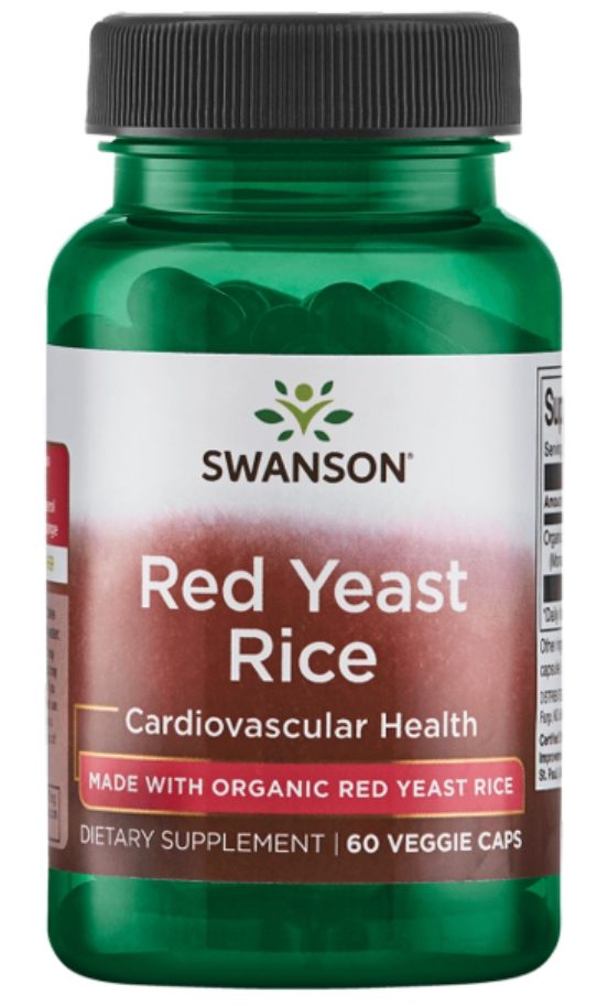 Red yeast rice arroz de levadura roja swanson 100% organico - BS Nutrition