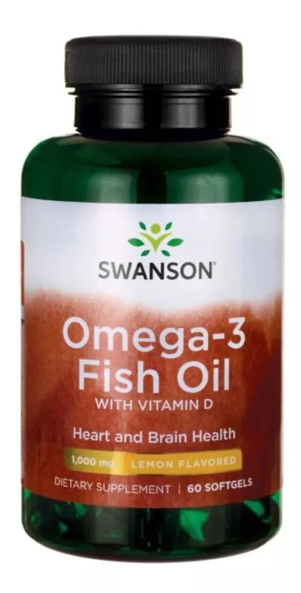 fish oil Omega 3 Y Vitamina D 1000mg - BS Nutrition