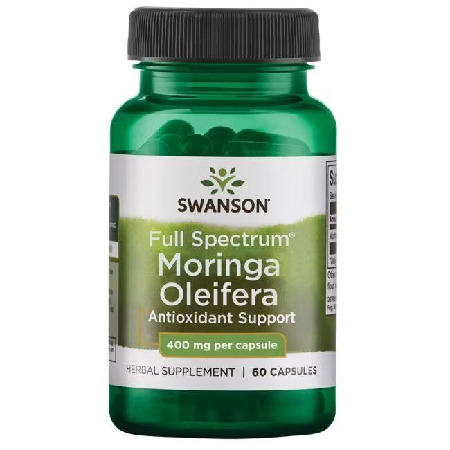 Moringa Oleifera Spectrum 400 Mg 60 Caps Swanson USA - BS Nutrition
